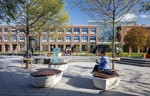College Campus Landscape Design URI Medicinal And Wellness Garden Wins